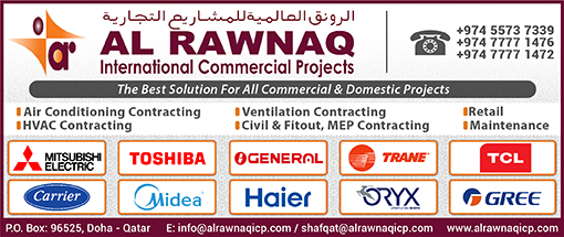 AL RAWNAQ INTERNATIONAL COMMERCIAL PROJECTS in Doha, Qatar