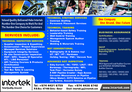 INTERTEK GLOBAL INTERNATIONAL LLC in Doha, Qatar